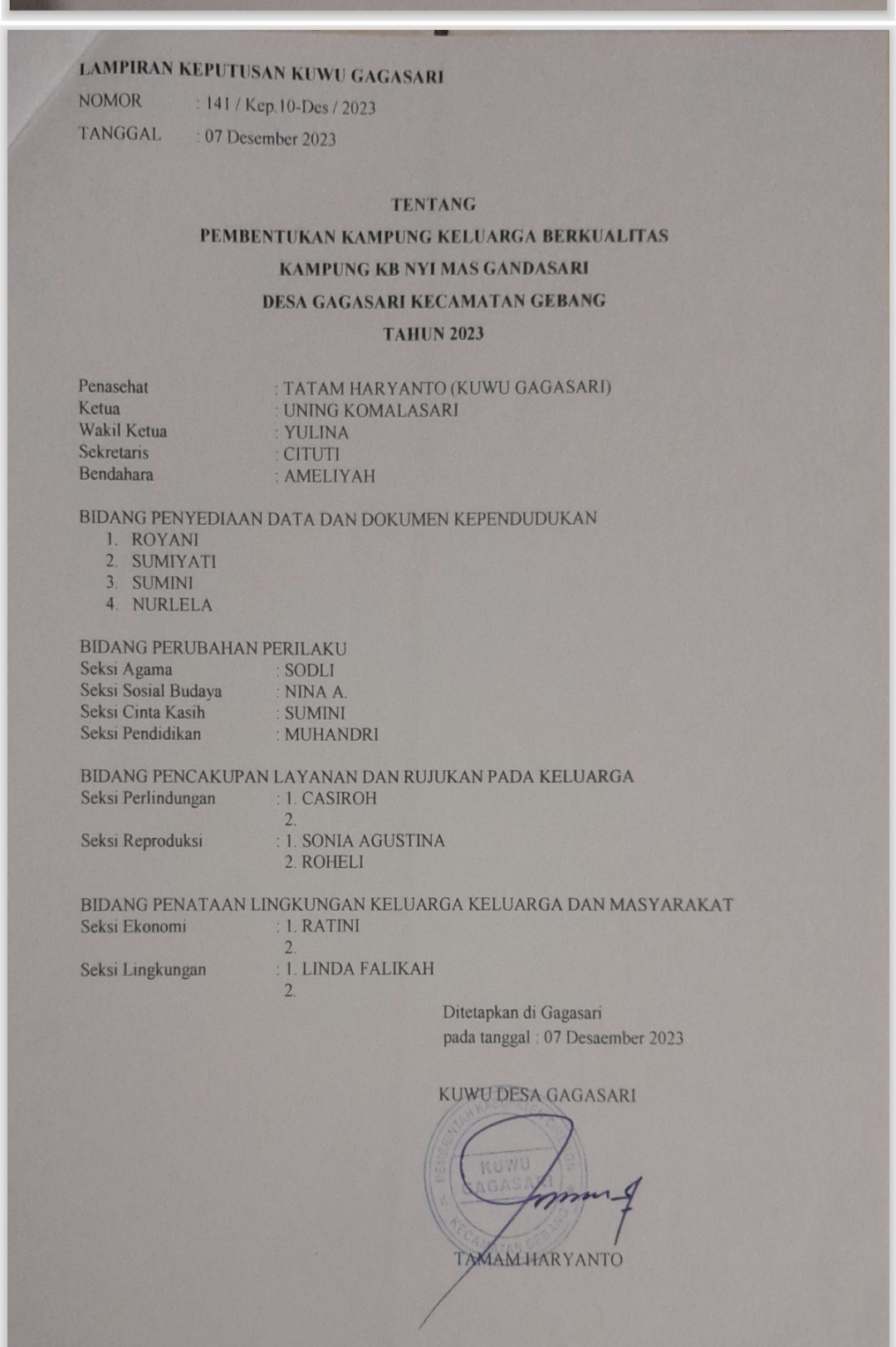 NYAI MAS GANDASARI